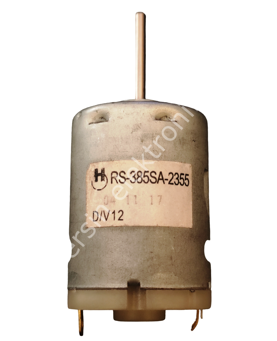 RS-385SA-2355 DC Motor karbon fırçalı motor 6V 4500 RPM, 12V 9850RPM ...